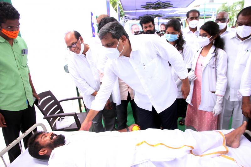 YSR Jayanti celebrated | YSR Congress Party