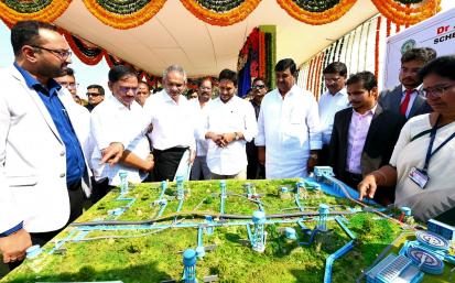 CM YS Jagan launched Dr. YSR Sujaladhara scheme to provide Drinking ...